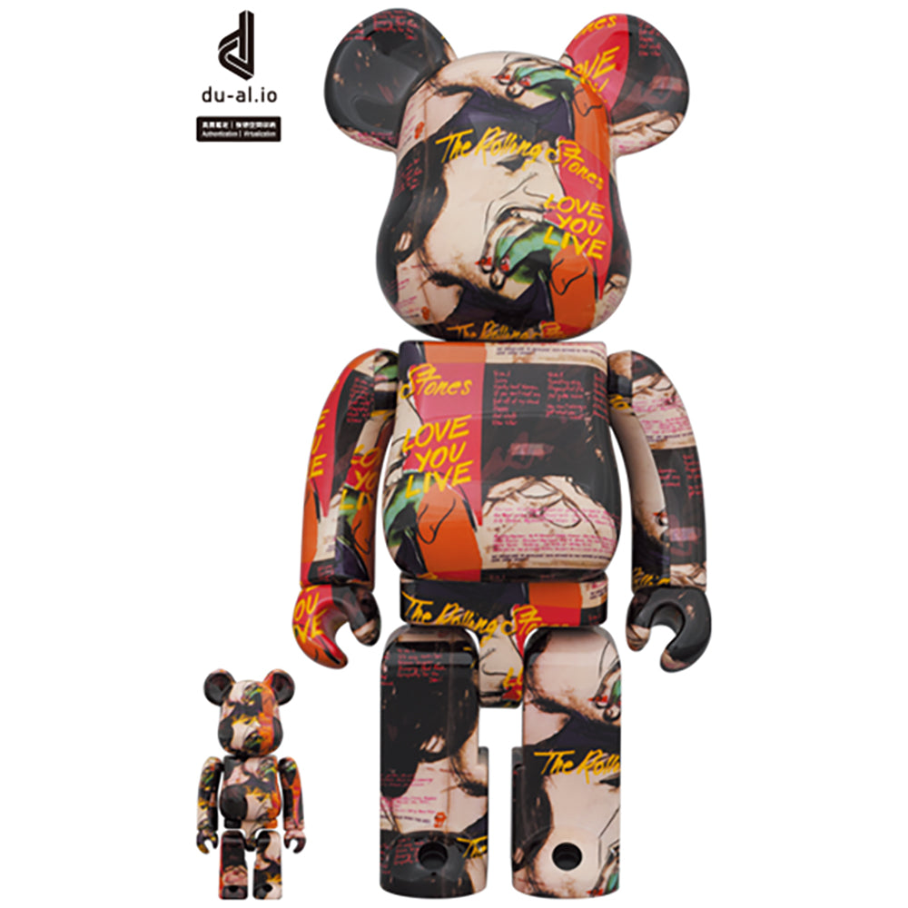 BE@RBRICK Andy Warhol × The Rolling Stones “Love You Live” 100% & 400 ... BE@RBRICK Andy Warhol × The Rolling Stones “Love You Live” 100% & 400 ...